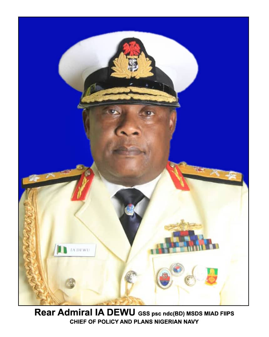 REAR ADMIRAL IA DEWU – Nigerian Navy | Official Website